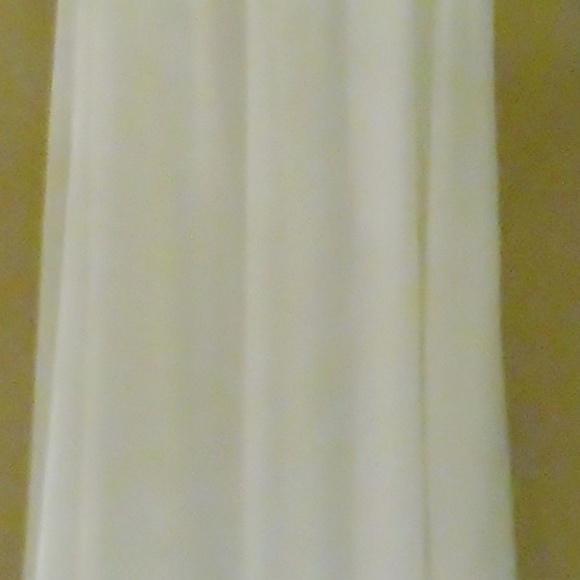 Aidan Mattox | Dresses | Aiden Maddox Pearl And White Chiffon Dress ...